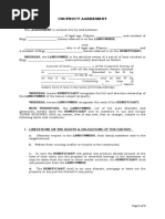 Usufruct Agreement | PDF | Property | Civil Law (Common Law)