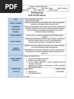 7es Layers of The Earth | PDF | Earth | Lesson Plan