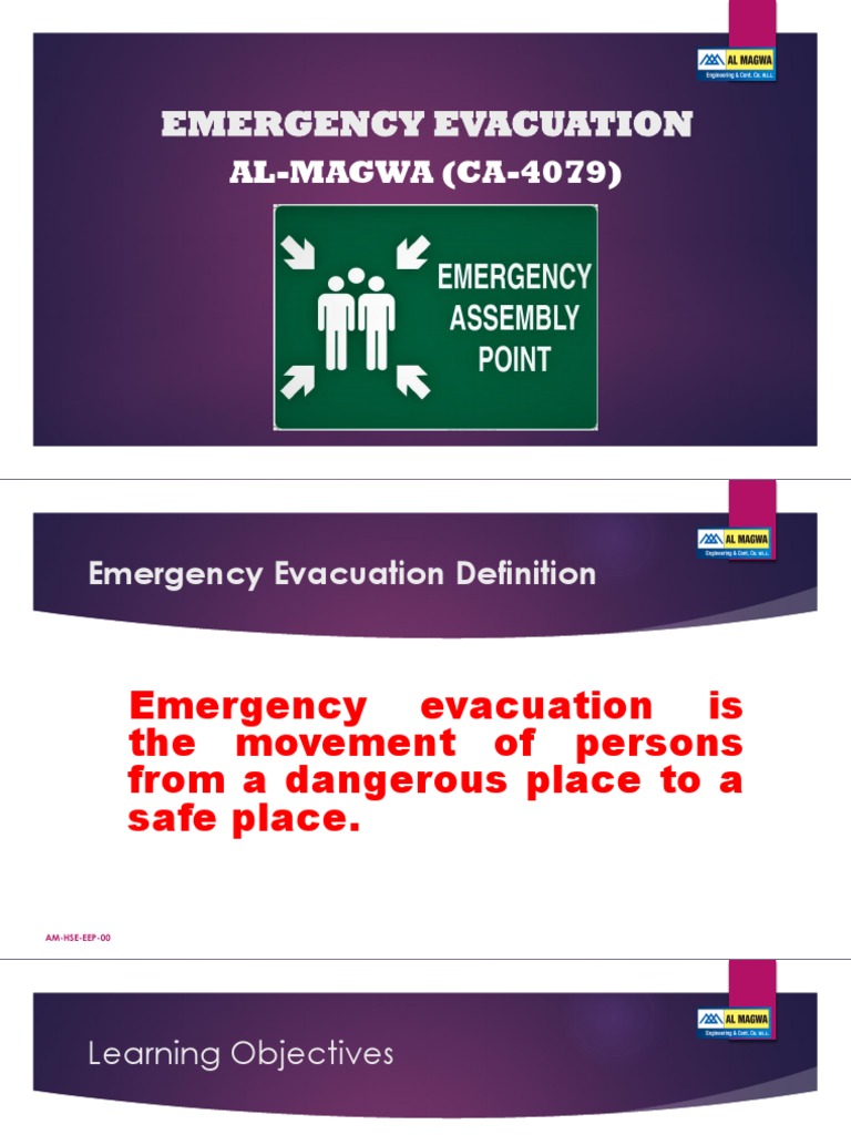 Emergency Evacuation Presentation | PDF | Emergency | Emergency Evacuation