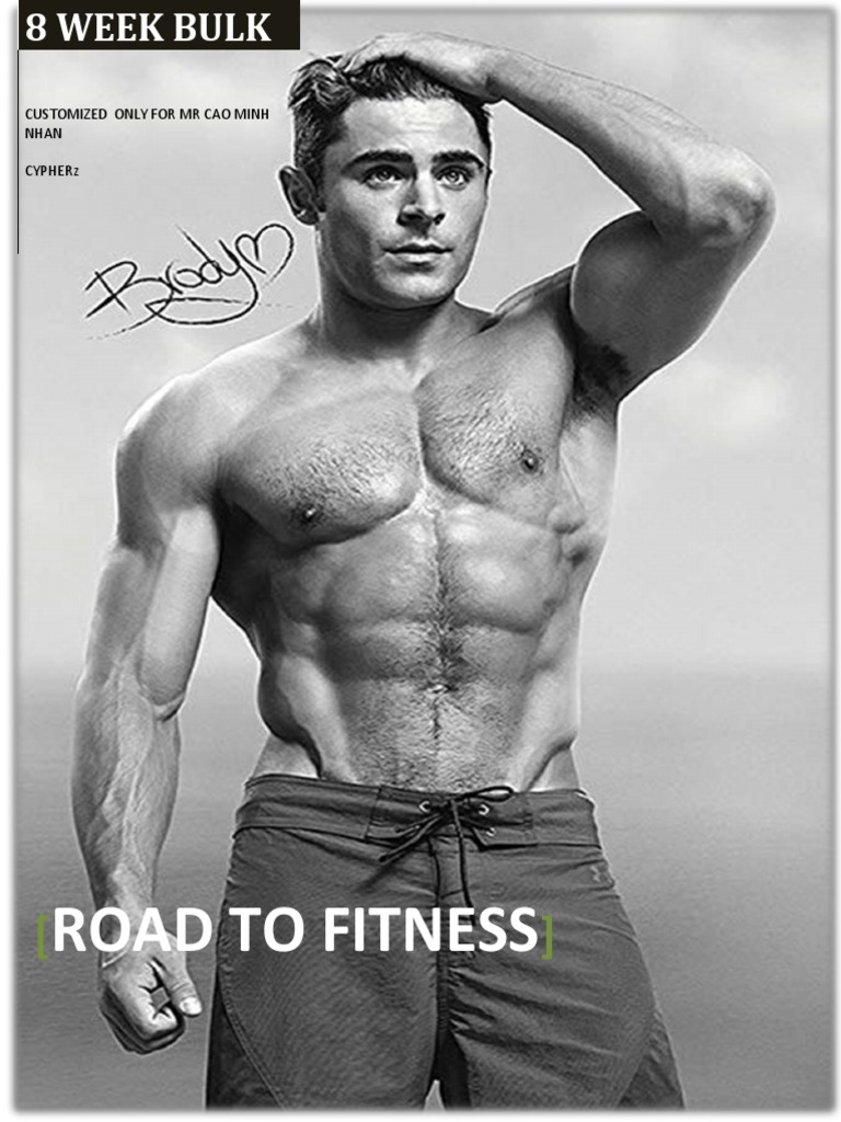 8 Week Bulk PDF | PDF | Weight Training | Physical Exercise