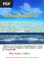 SALINITY | PDF | Salinity | Seawater