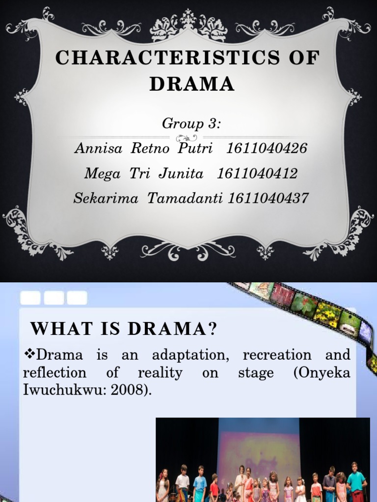 Characteristics of Drama | PDF