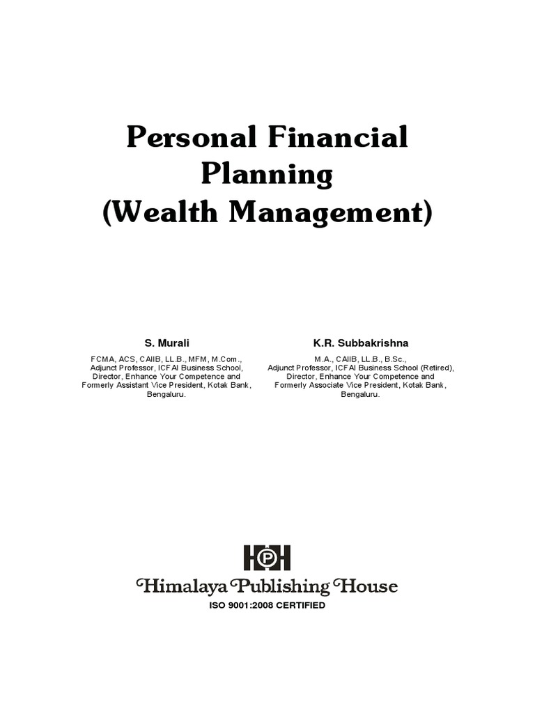Personal Financial Planning Pdf Business Cycle Recession