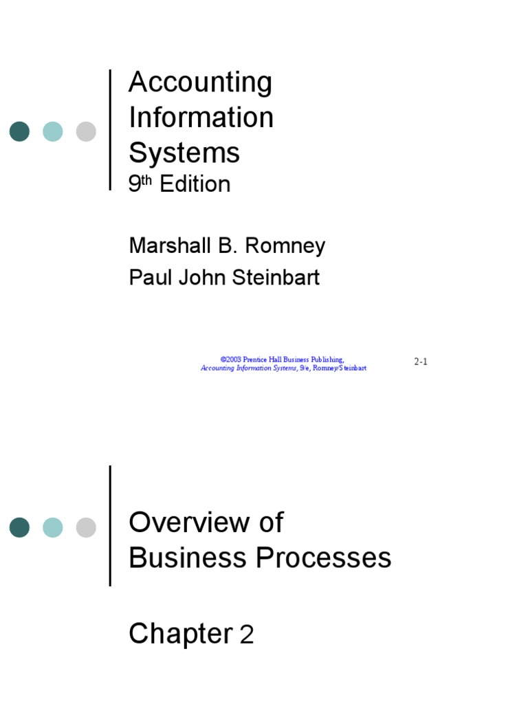 Accounting Information Systems: 9 Edition | PDF | Debits And Credits ...