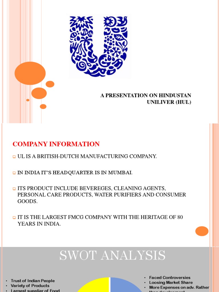 A Presentation On Hindustan Uniliver (Hul) | PDF | Business
