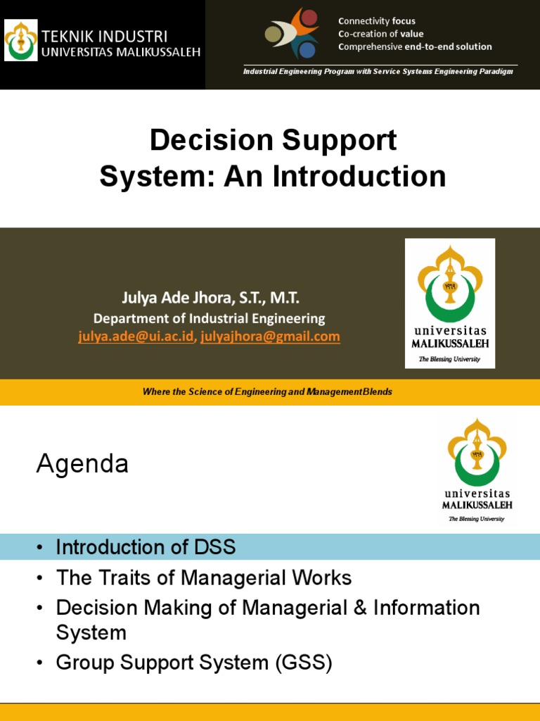 Decision Support System | PDF | Decision Support System | Decision Making