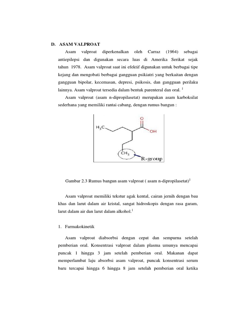 Asam Valproat | PDF