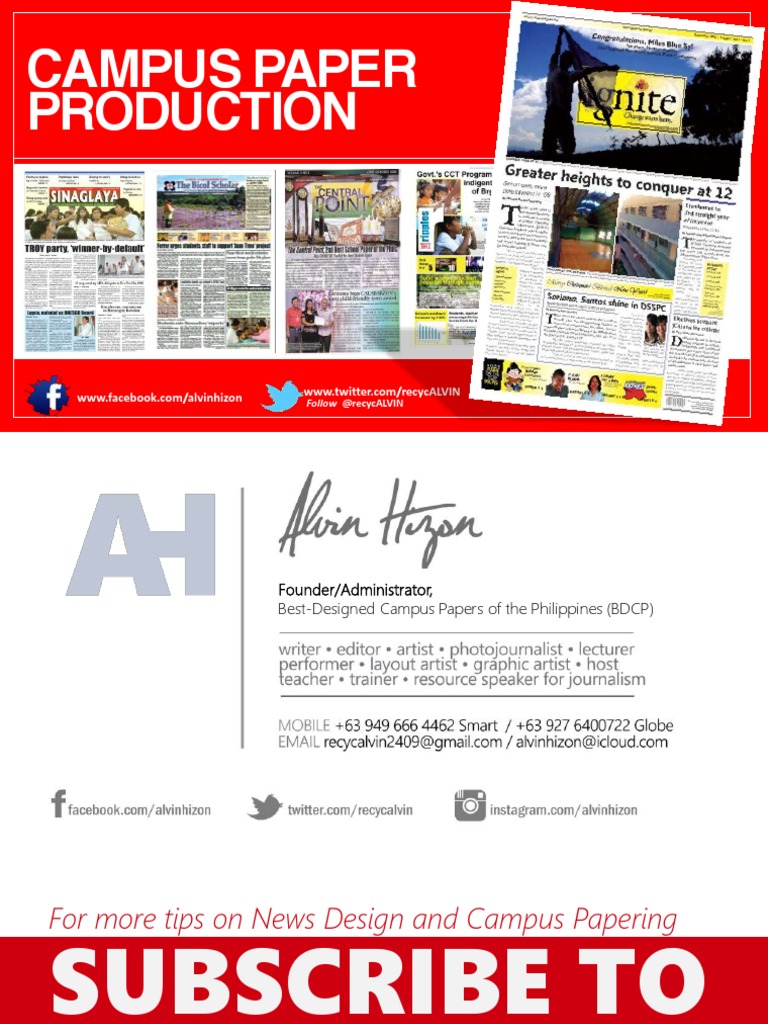 Campus Paper Production by Abh PDF | PDF | Graphic Design | Page Layout