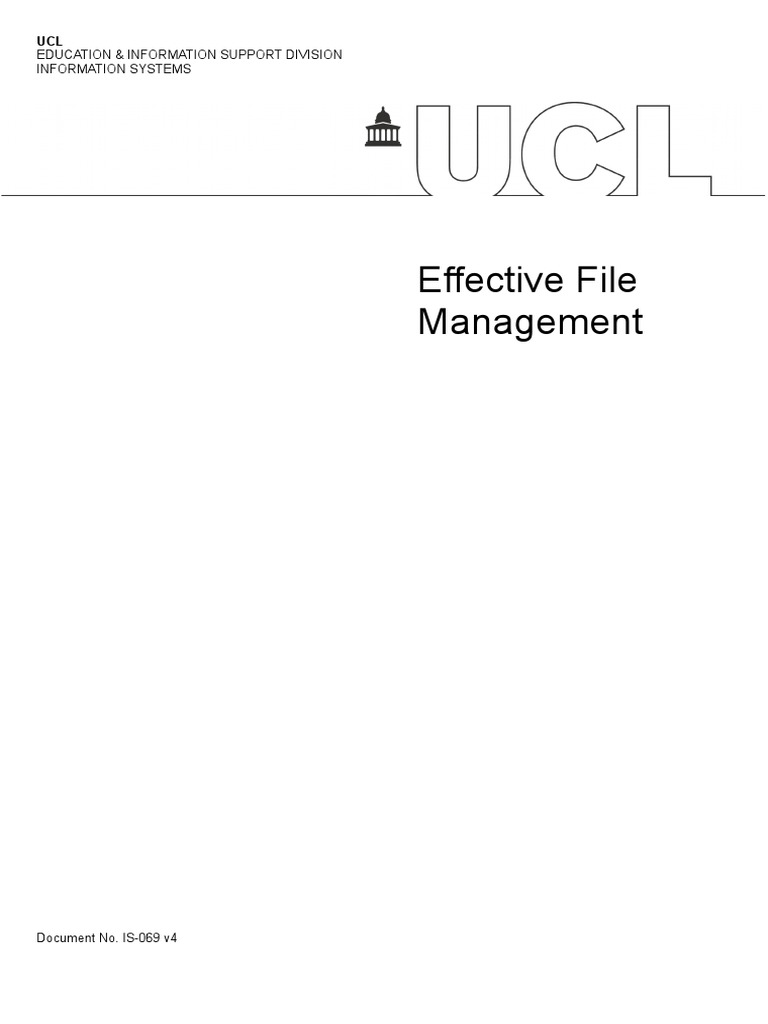 Effective File Management in Windows | PDF | Computer File | Zip (File ...