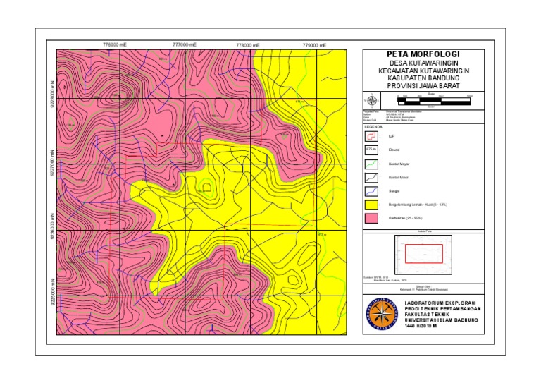 Peta Morfologi Model | PDF
