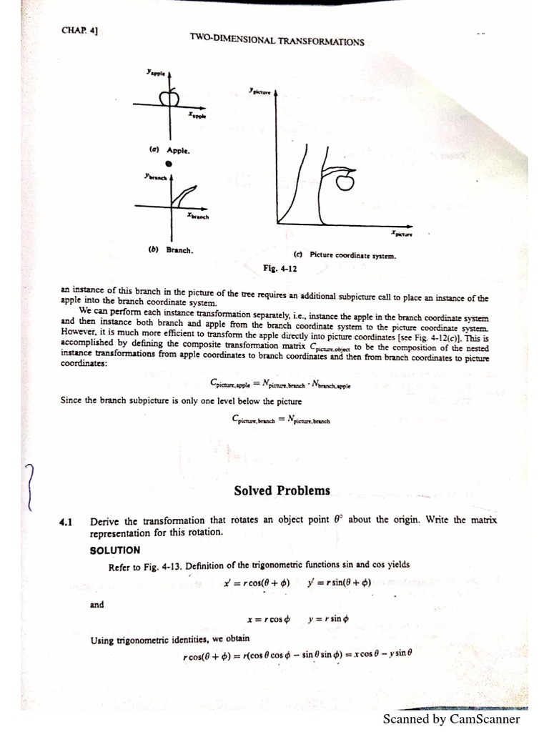CG Solved Examples | PDF
