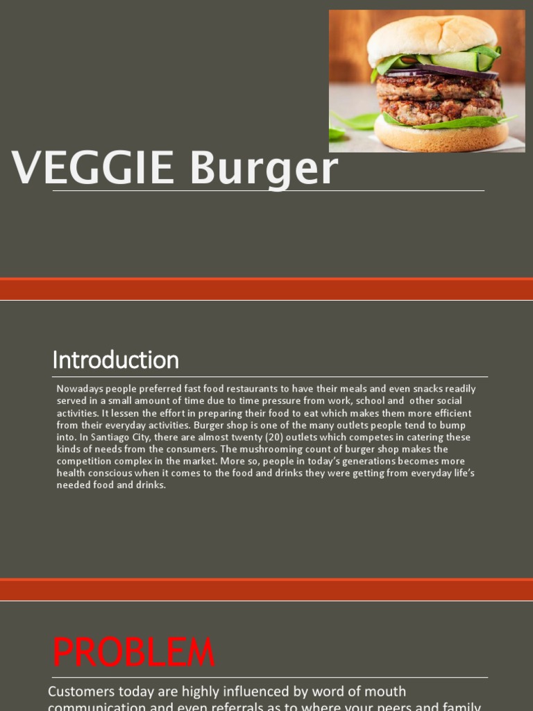 Sample Marketing Plan Burger | PDF | Hamburgers | Retail