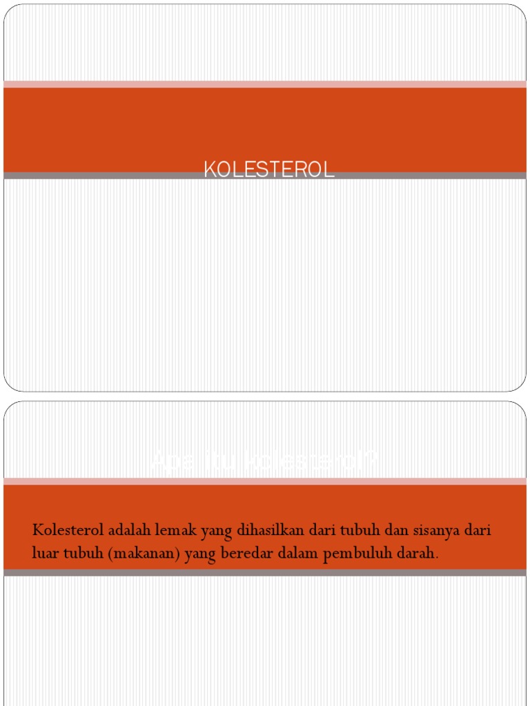 Kolestrol | PDF