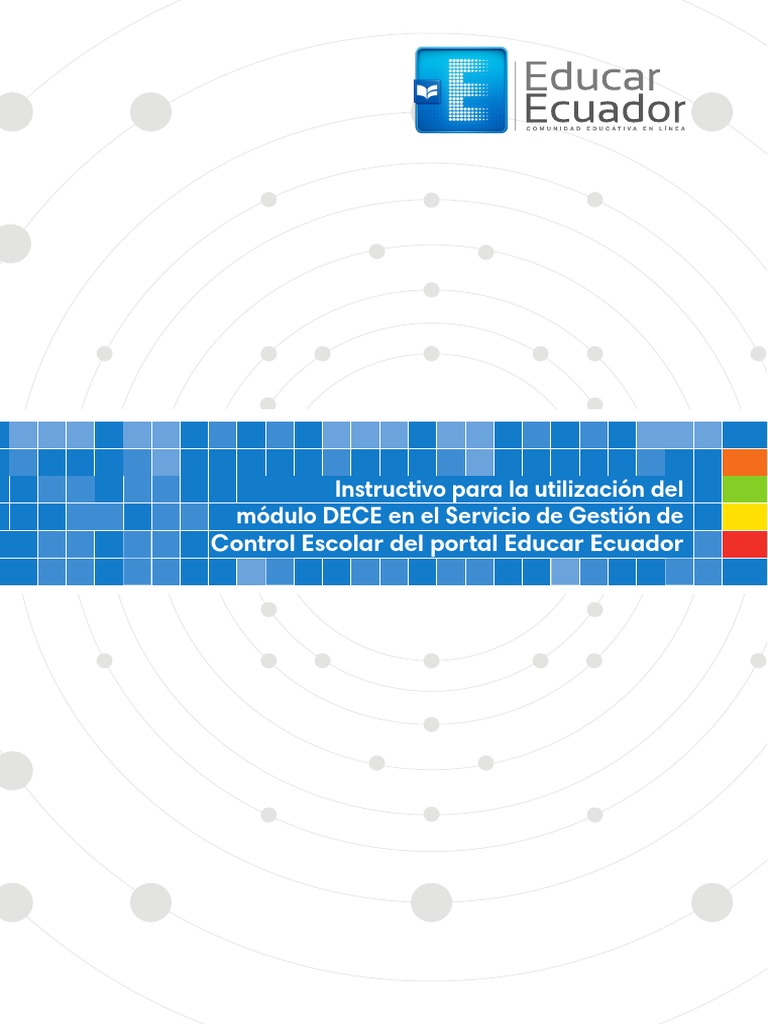 Modelo DECE | Descargar gratis PDF | Point and Click | Ecuador
