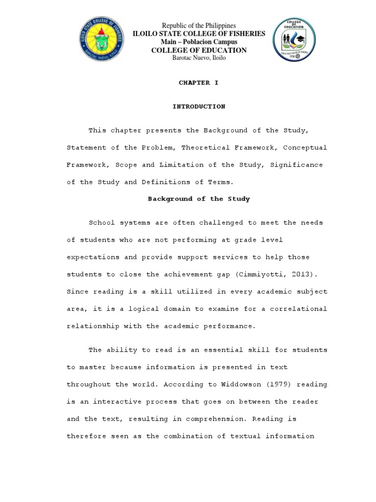 Reading Comprehension Level and Academic Performance | PDF | Reading ...