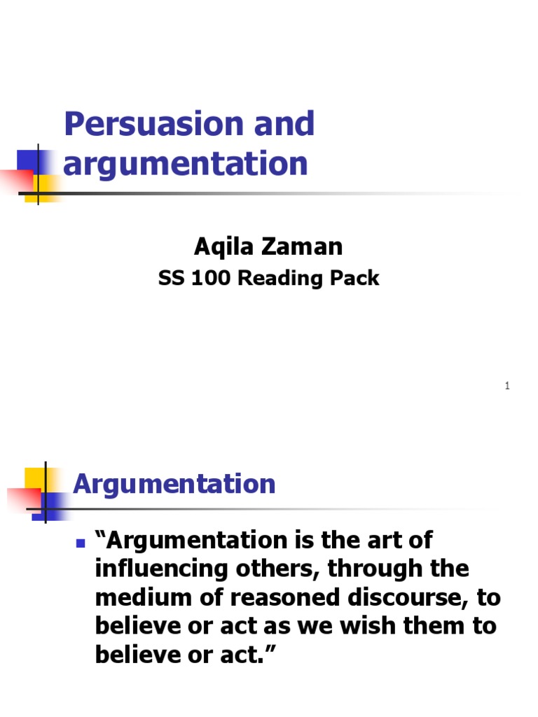 SS-100, Writing and Communication - Persuasive Strategies | PDF | Fallacy | Argument