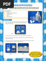 Naked Egg Osmosis Experiment Guide | PDF | Egg As Food | Osmosis