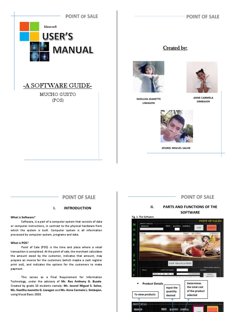 Point of Sale (POS) Software Guide: An Instruction Manual for Using a ...