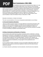 Kothari Commission Report: A Presentation | PDF | Curriculum | State School