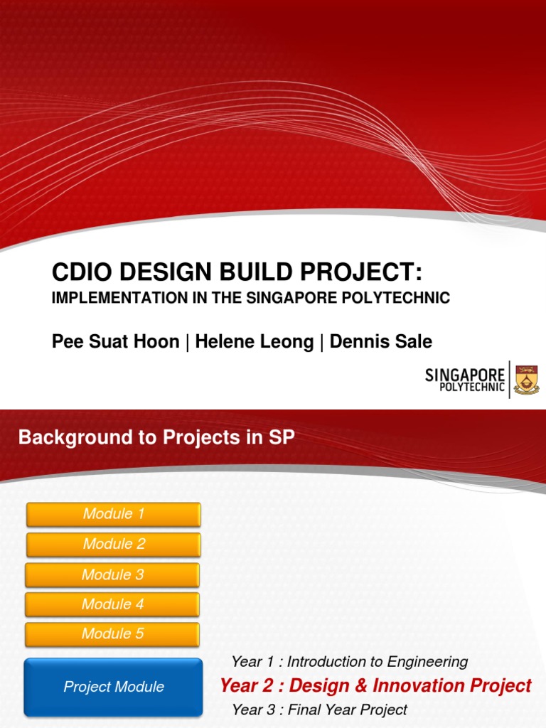 Cdio Design Build Project:: Pee Suat Hoon - Helene Leong - Dennis Sale ...