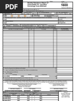 BIR Form 1600: VAT & Percentage Tax Remittance | PDF | Withholding Tax ...