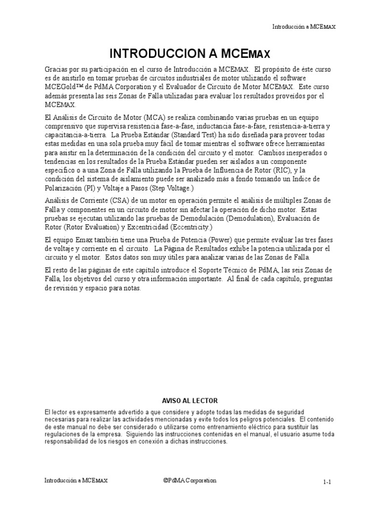 Cap 1 MCEGold Intro | PDF | Soporte técnico | Ingeniería de confiabilidad