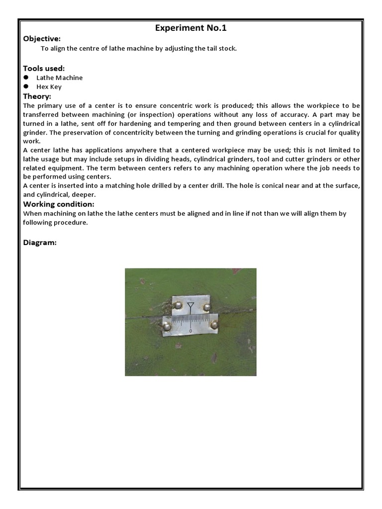 Experiment No.1: Objective: Tools Used: Theory | PDF