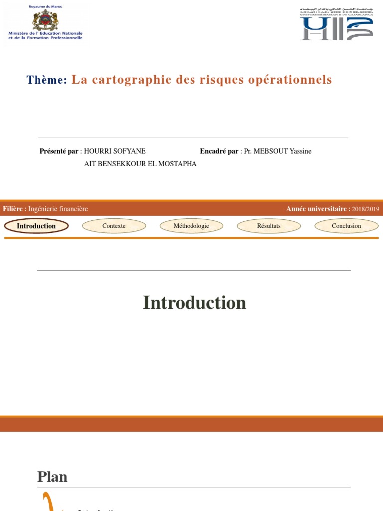 La Cartographie Des Risques Opérationnels | PDF | Risque opérationnel | Risque