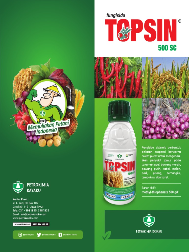 Fungisida Topsin 2019 PDF | PDF