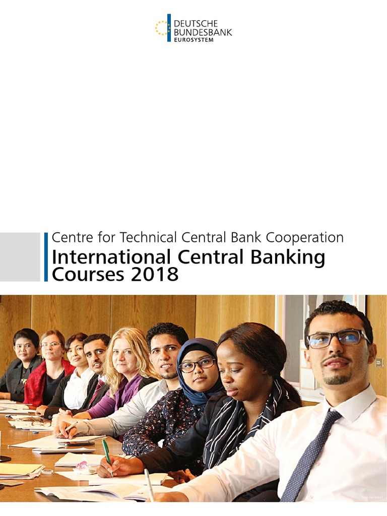 International Central Banking Courses 2018: A Guide to the Range of ...