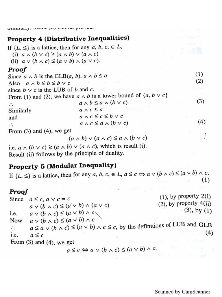 Distributive Inequality | PDF