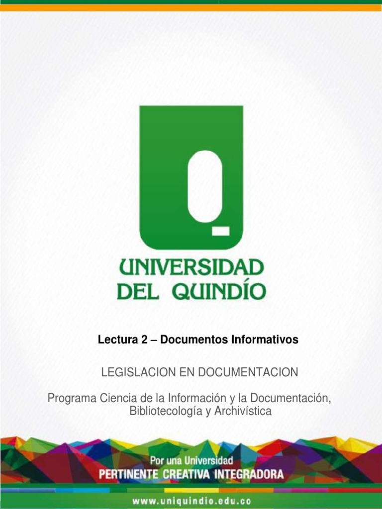 UNIDAD 3 - LECTURA 2 - Documentos Informativos | PDF | Bibliotecas ...