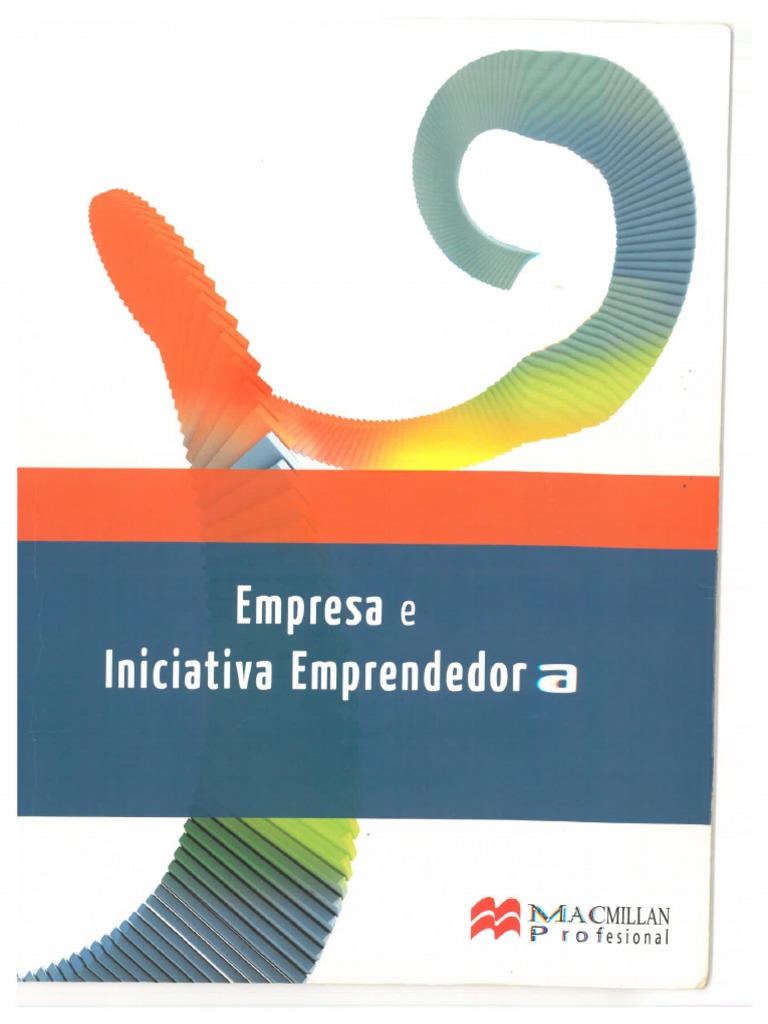 Unidad 1 Libro Empresa E Iniciativa Emprendedora Pdf