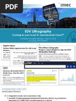 Double Patterning in VLSI Manufacturing | PDF | Photolithography ...