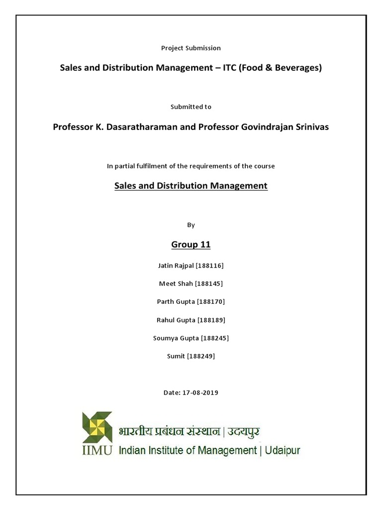 Distribution Model For FMCG | PDF | Supply Chain Management | Business