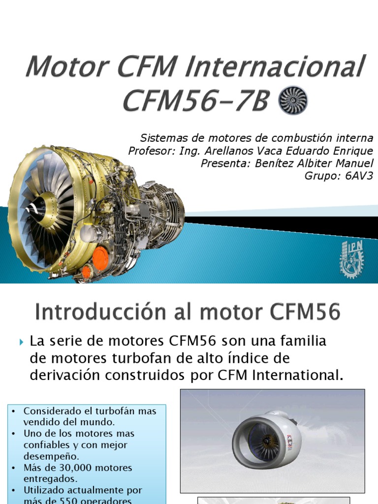 Motor Cfm56 | PDF | Motores | Máquinas
