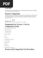 MDD and OMC Test Procedures | PDF