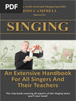 The Vocal Lesson Plan | PDF | Singing | Larynx