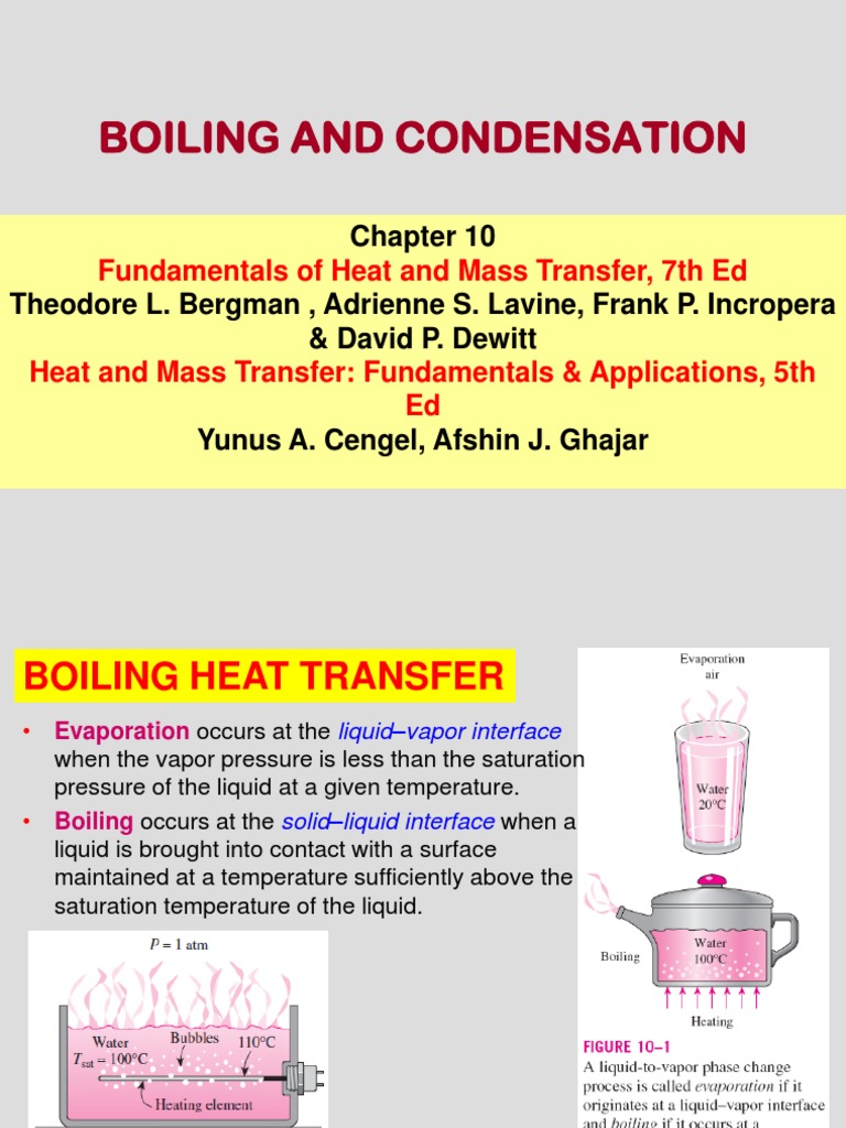 Heat and Mass Transfer | PDF | Boiling | Heat Transfer