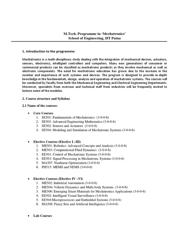 Mechatronics | PDF | Computational Fluid Dynamics | Embedded System