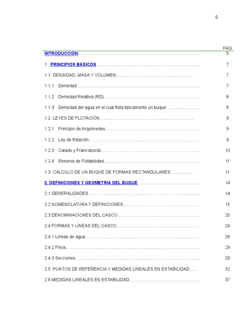 Cartilla de Estabilidad Final 4 de Julio | PDF | Barcos | Densidad