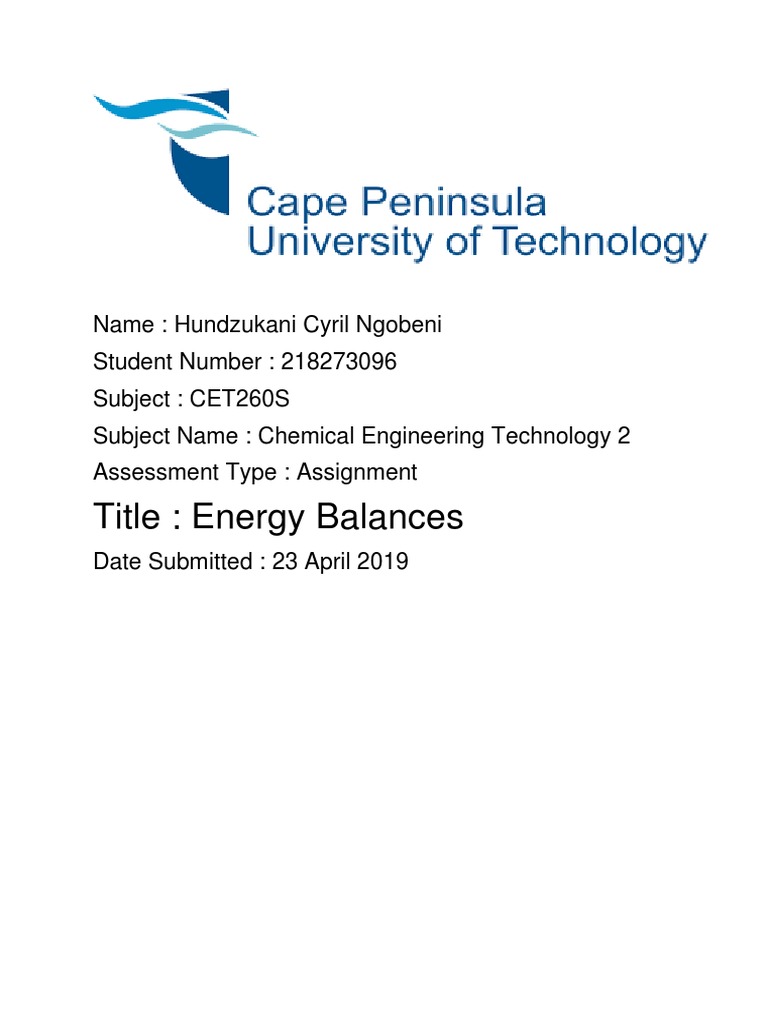 CET Assignment | PDF