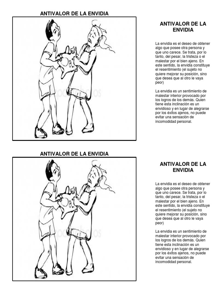 Antivalor de La Envidia | PDF