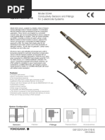 Yokogawa Model ISC40G Inductive Conductivity Sensor Data Sheet | PDF ...