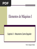 Tipos e Funções de Cames Mecânicas | PDF | Engenharia Mecânica