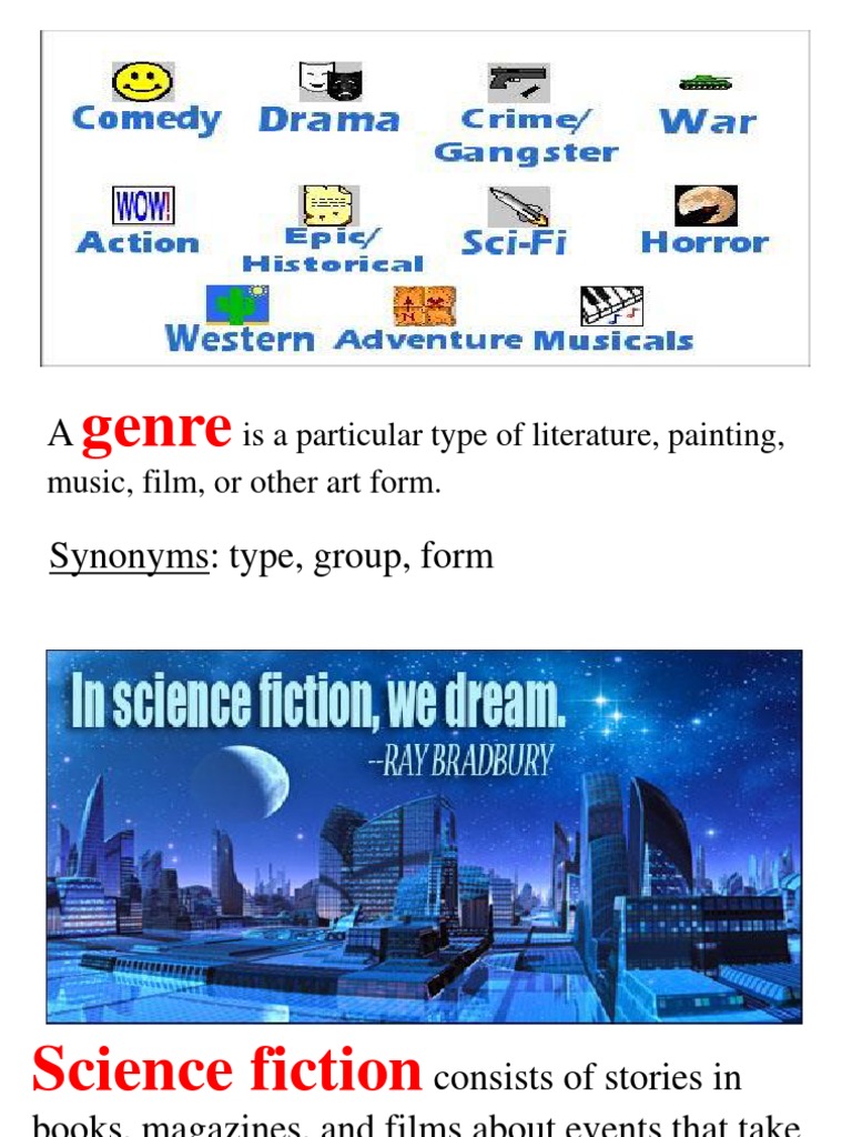 Genre: Is A Particular Type of Literature, Painting, Music, Film, or ...