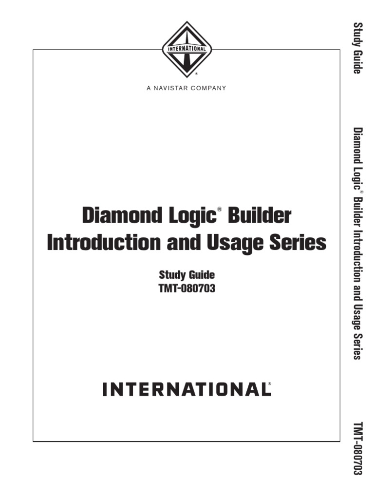 Diamond Logic Builder Introduction and Usage Series: Study Guide TMT ...