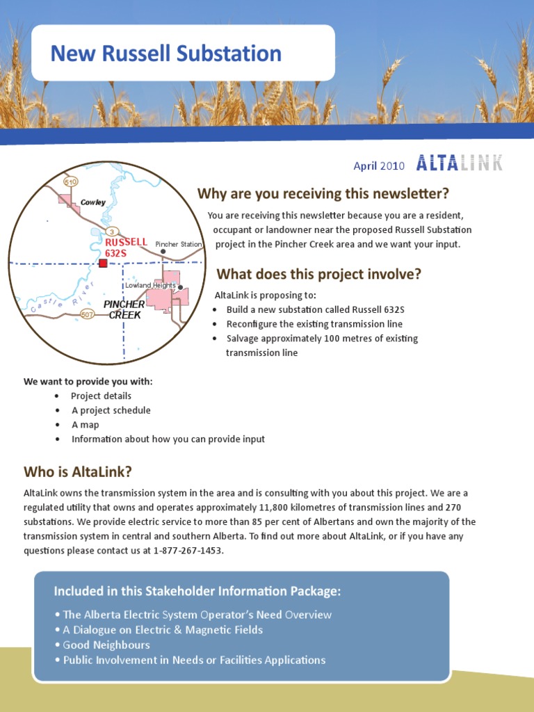 New Russell Substation | PDF | Electrical Substation | Electric Power ...