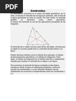 Centroide de Un Trapecio | PDF | Métodos y materiales de enseñanza