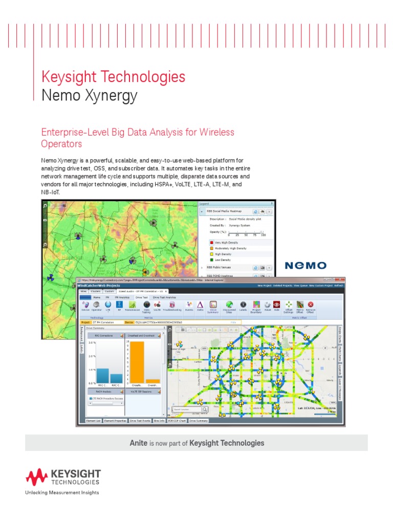 Keysight Technologies: Nemo Xynergy | PDF | Software As A Service ...